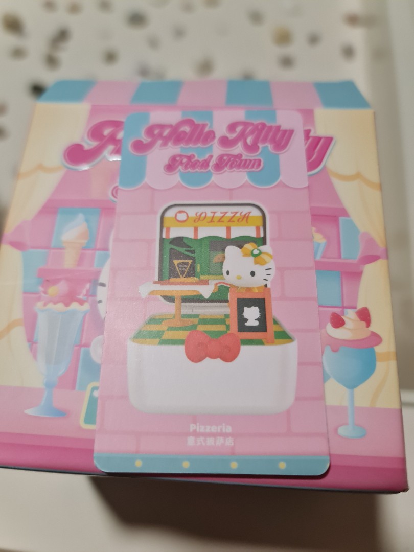 Hello Kitty Food Town - Pizzeria, Hobbies & Toys, Toys & Games on Carousell
