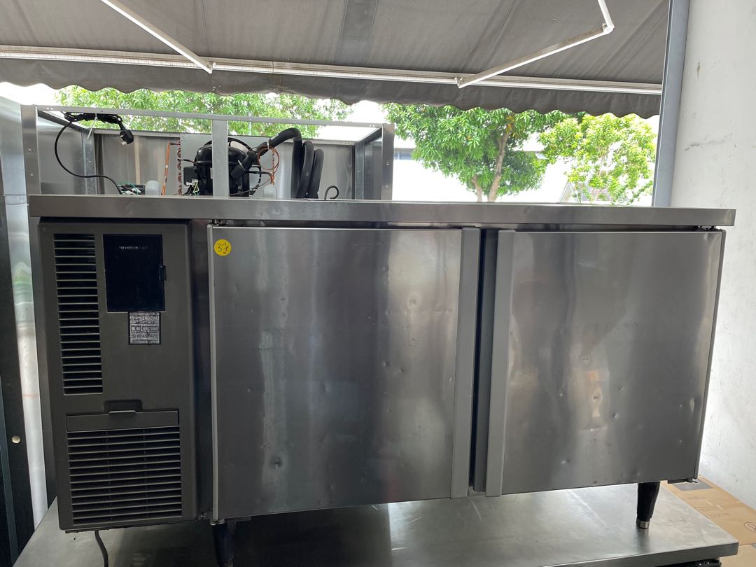 Hoshizaki 2 door open top counter chiller, TV & Home Appliances ...