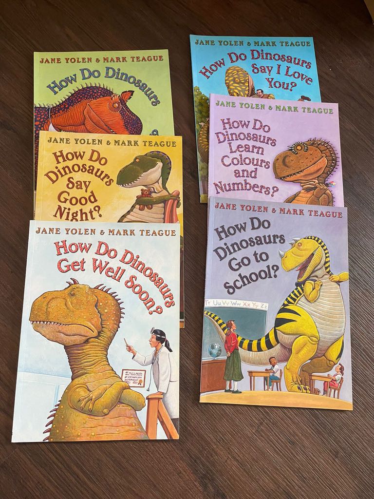 How do Dinosaurs Book Series, 興趣及遊戲, 書本 & 文具, 小朋友書 - Carousell