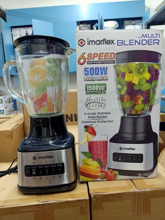 Imarflex IB-560G Multi Blender, TV & Home Appliances, Kitchen ...