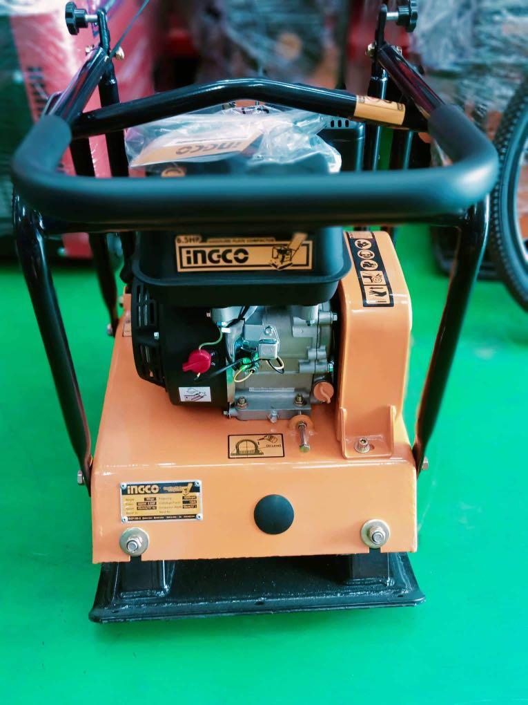 INGCO GASOLINE PLATE COMPACTOR, Commercial & Industrial, Construction ...
