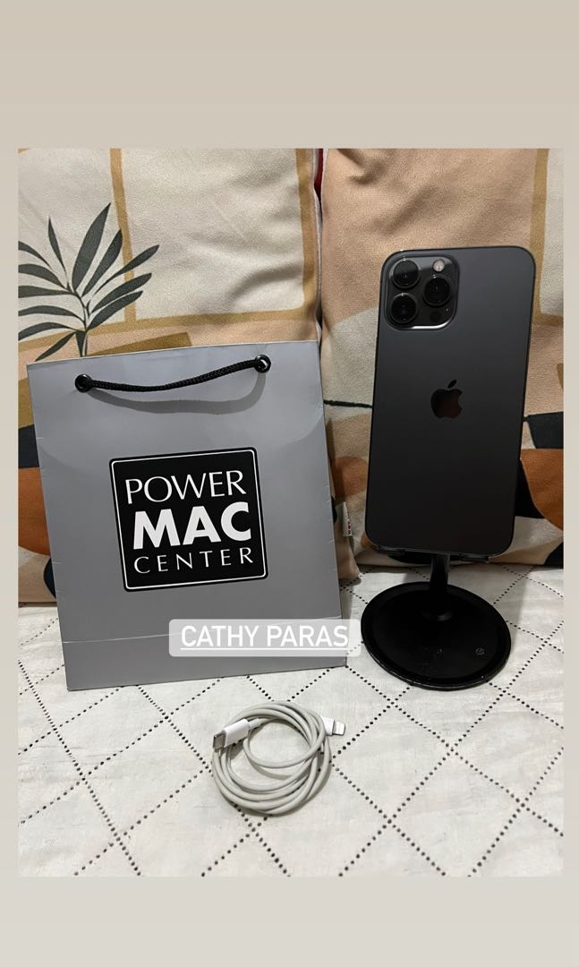 IPhone 13 Promax (128GB/FU/Graphite) Open for swap to lower unit plus cash, Mobile Phones ...