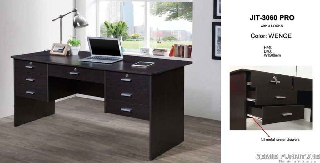 JIT 3060 PRO office table / study table / computer table, Furniture ...