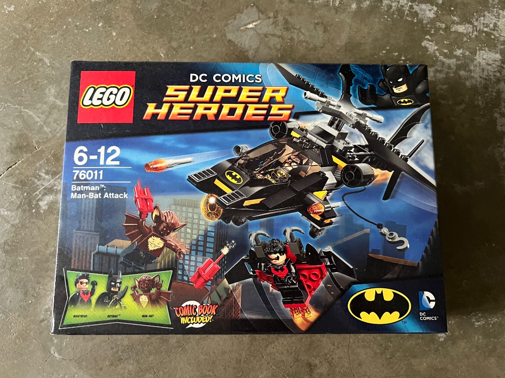 LEGO 76011 Batman Man-Bat attack, Hobbies & Toys, Toys & Games on Carousell