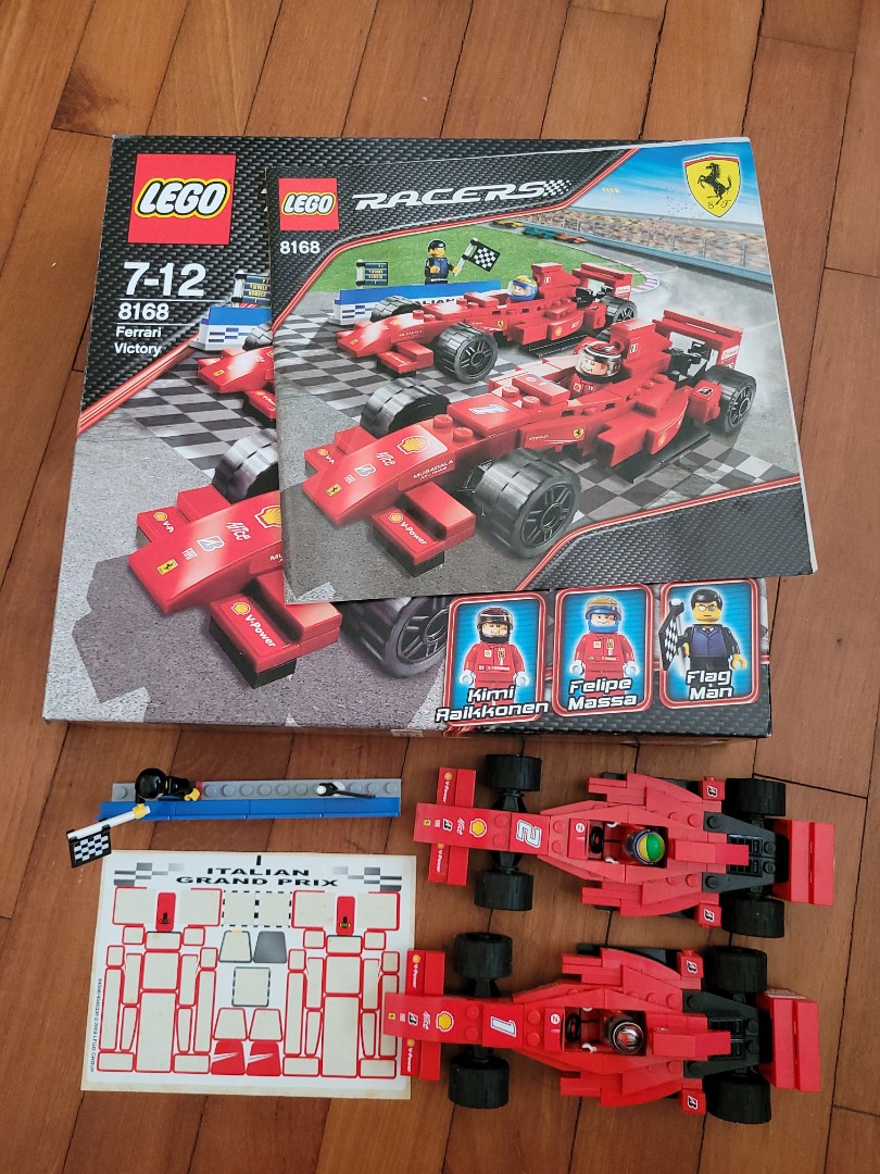 LEGO Ferrari Victory 8168, Hobbies & Toys, Toys & Games on Carousell
