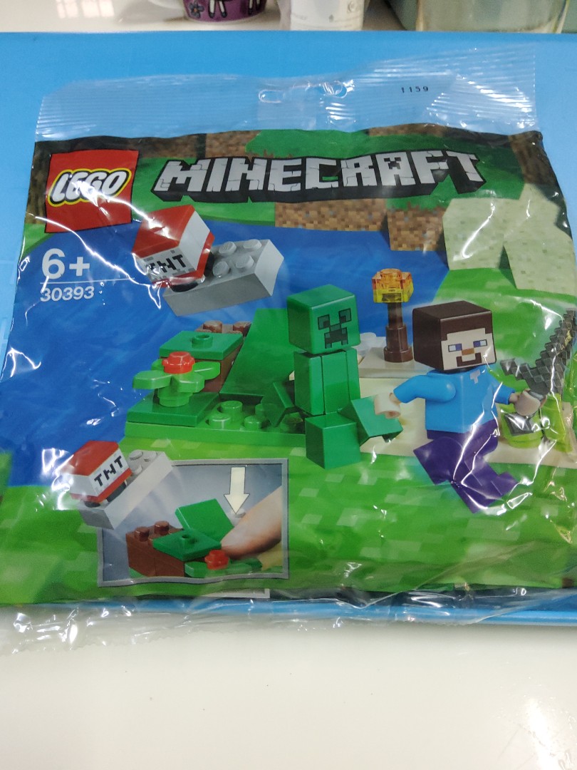 Lego Minecraft Steve And Creeper 30393 polybag, Hobbies & Toys, Toys ...