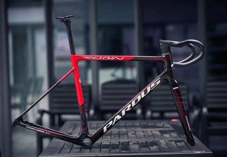 [LIMITED PO] Pardus spark evo frame 790g only! pink red aero frame road ...