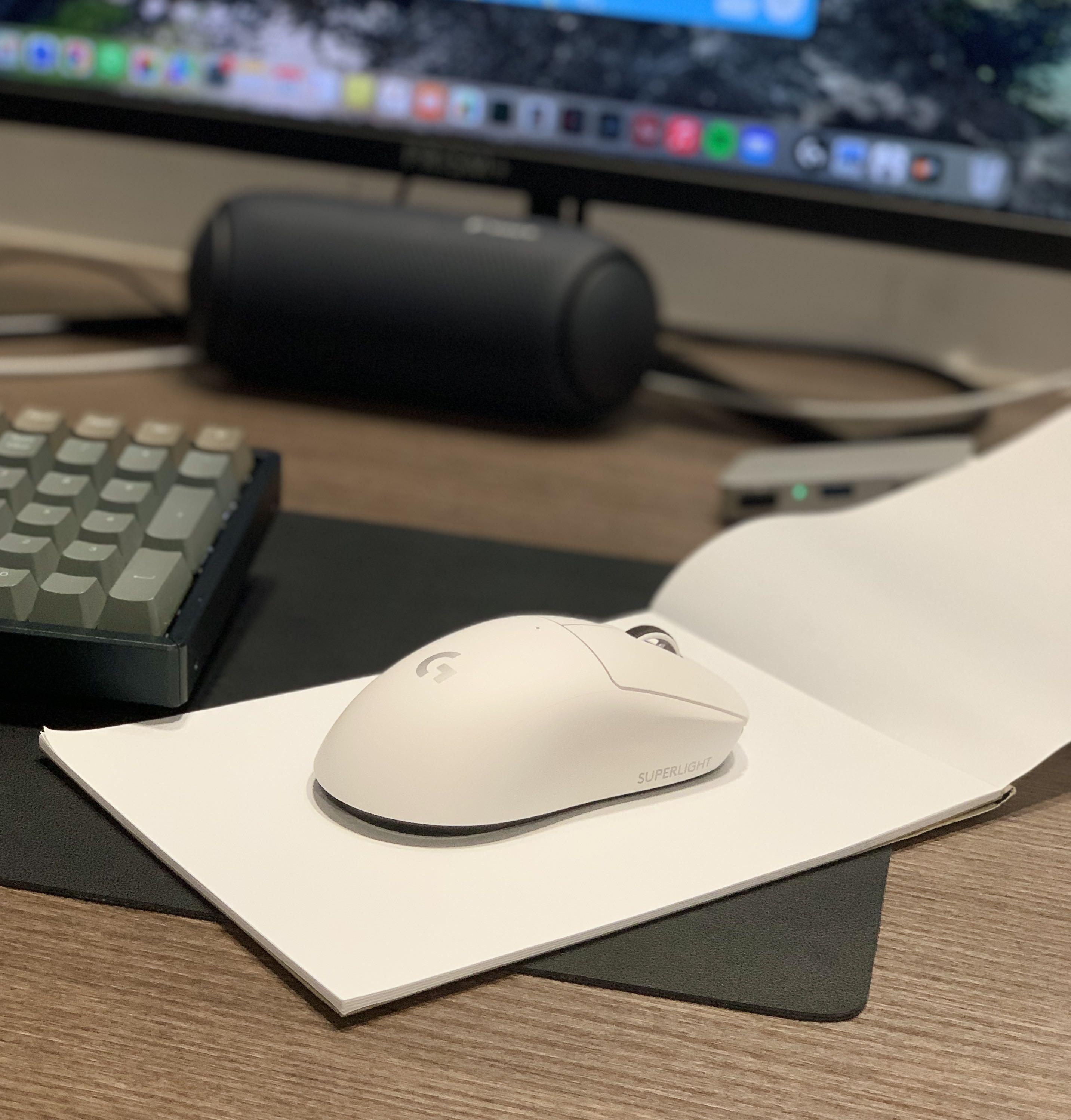 (CERAMIC COATED SKATES) Logitech G Pro X Superlight, Computers & Tech ...