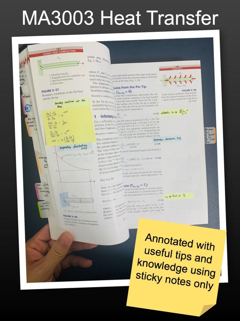 MA3003 Heat and Mass Transfer 6th edition, Hobbies & Toys, Books ...