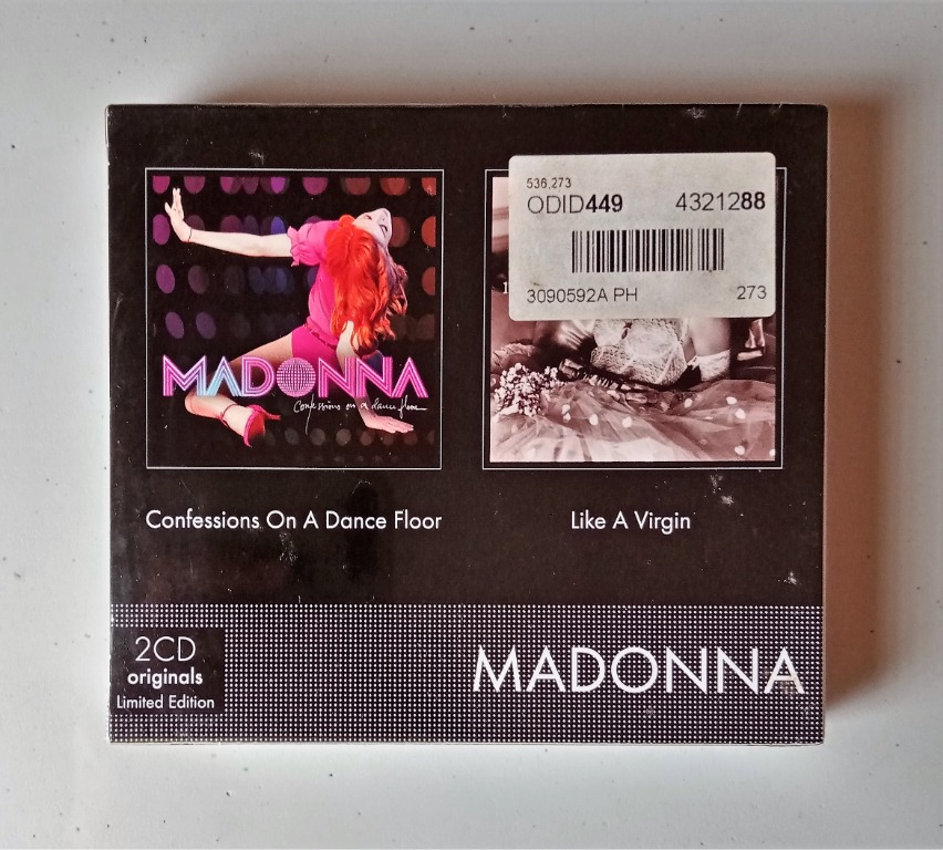 Madonna_2 CD Original Album Re-Issue Limited Edition Box Set ...