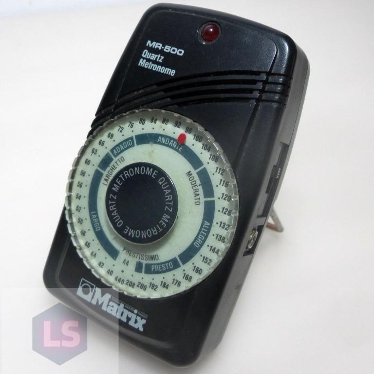 MATRIX MR-500 Electronic Quartz Metronome Made in Korea, Hobbies & Toys ...