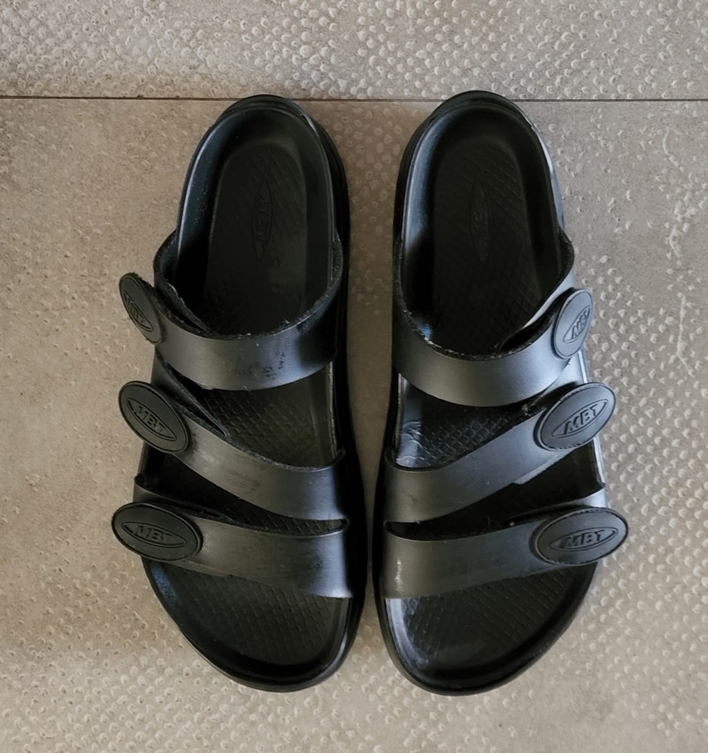 MBT slides, Men's Fashion, Footwear, Flipflops and Slides on Carousell