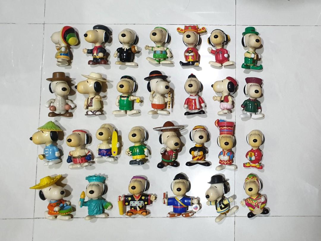 McDonald's Snoopy World Tour 1999 Happy Meal Toys Collectables, Hobbies ...