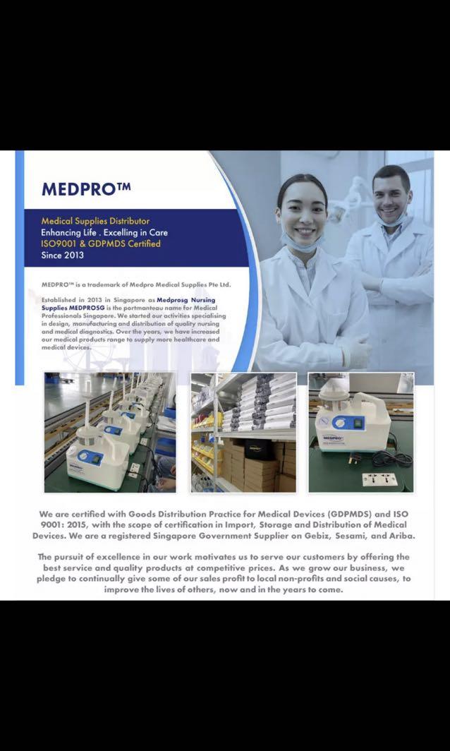 MEDPRO Compressor Nebulizer Full Set with Accessories, Health ...