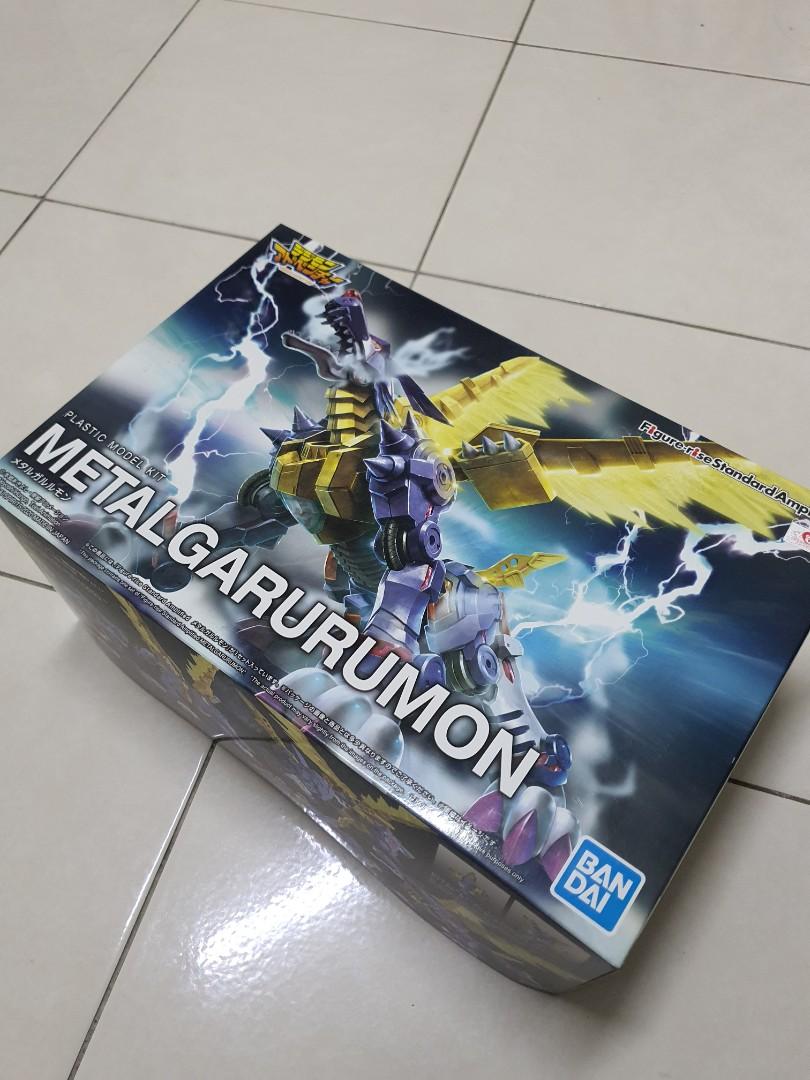 Metal Garurumon, Hobbies & Toys, Toys & Games on Carousell