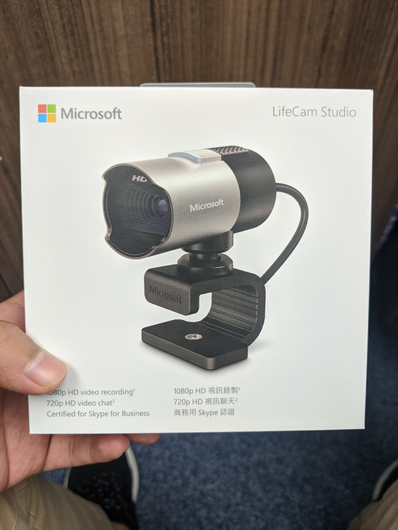 Microsoft webcam - 1080P, 電腦＆科技, 電腦周邊及配件, 網絡攝影機 - Carousell