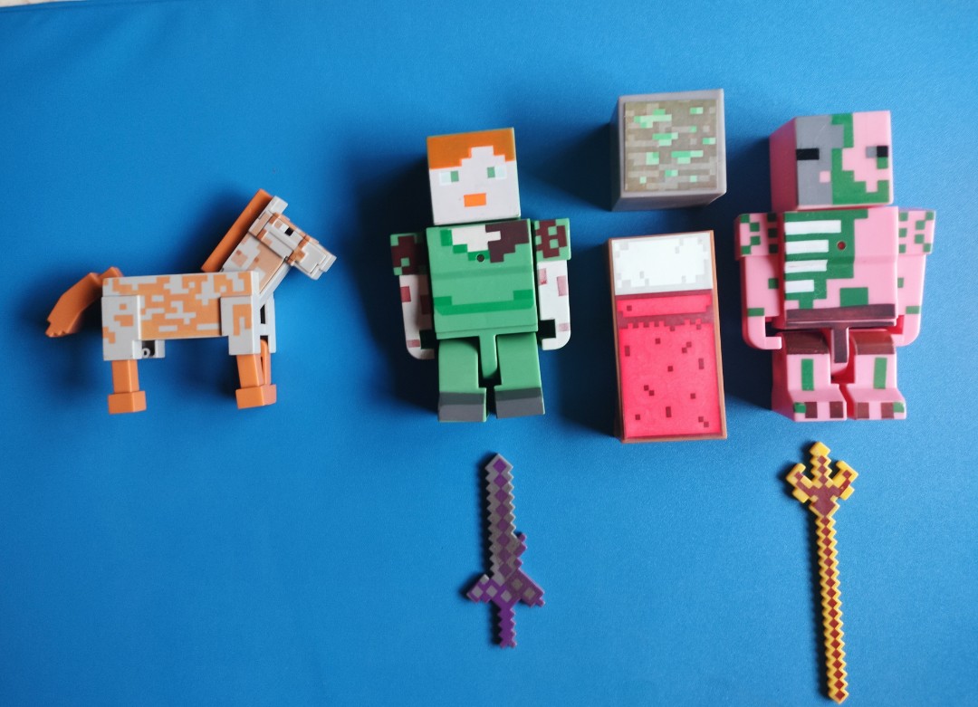 Minecraft Toys, Hobbies & Toys, Toys & Games on Carousell