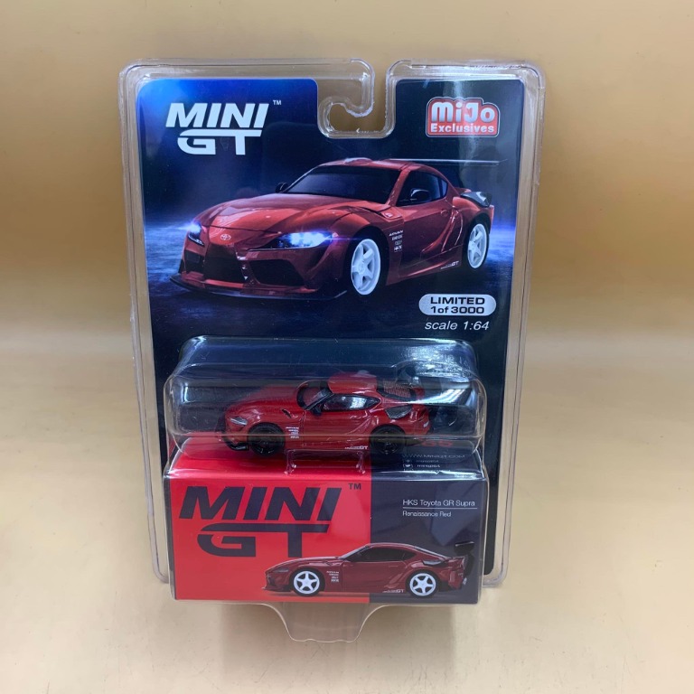 Mini GT CHASE HKS Toyota GR Supra 1/64 Scale Die-cast Car, Hobbies ...