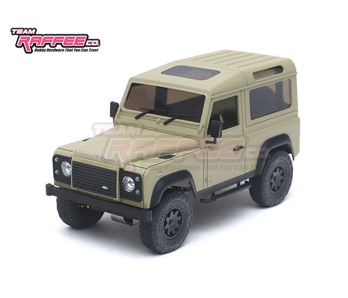 Mini z land rover defender White body with cage., Hobbies & Toys, Toys ...
