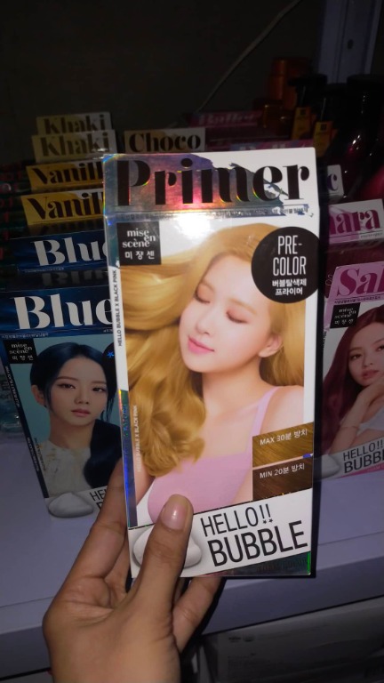 Mise en Scene hello bubble foam color primer, Beauty & Personal Care ...