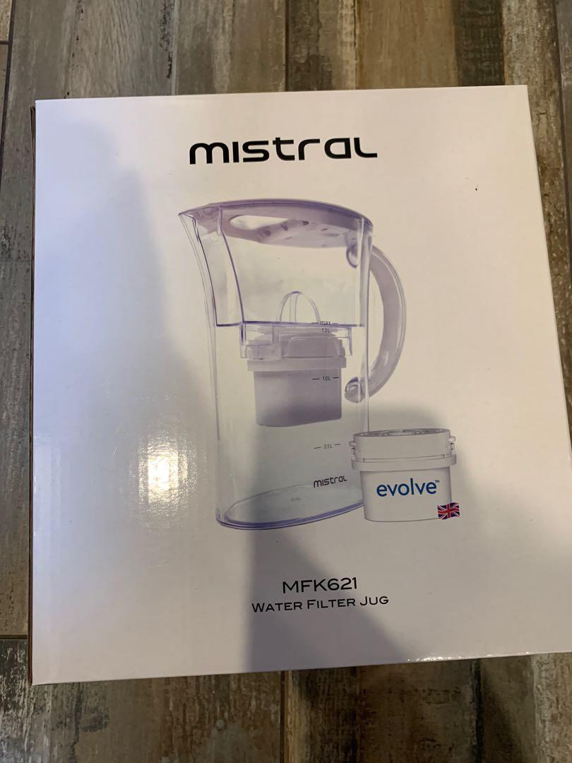Mistral Water Filter Jug MFK621, TV & Home Appliances, Kitchen ...