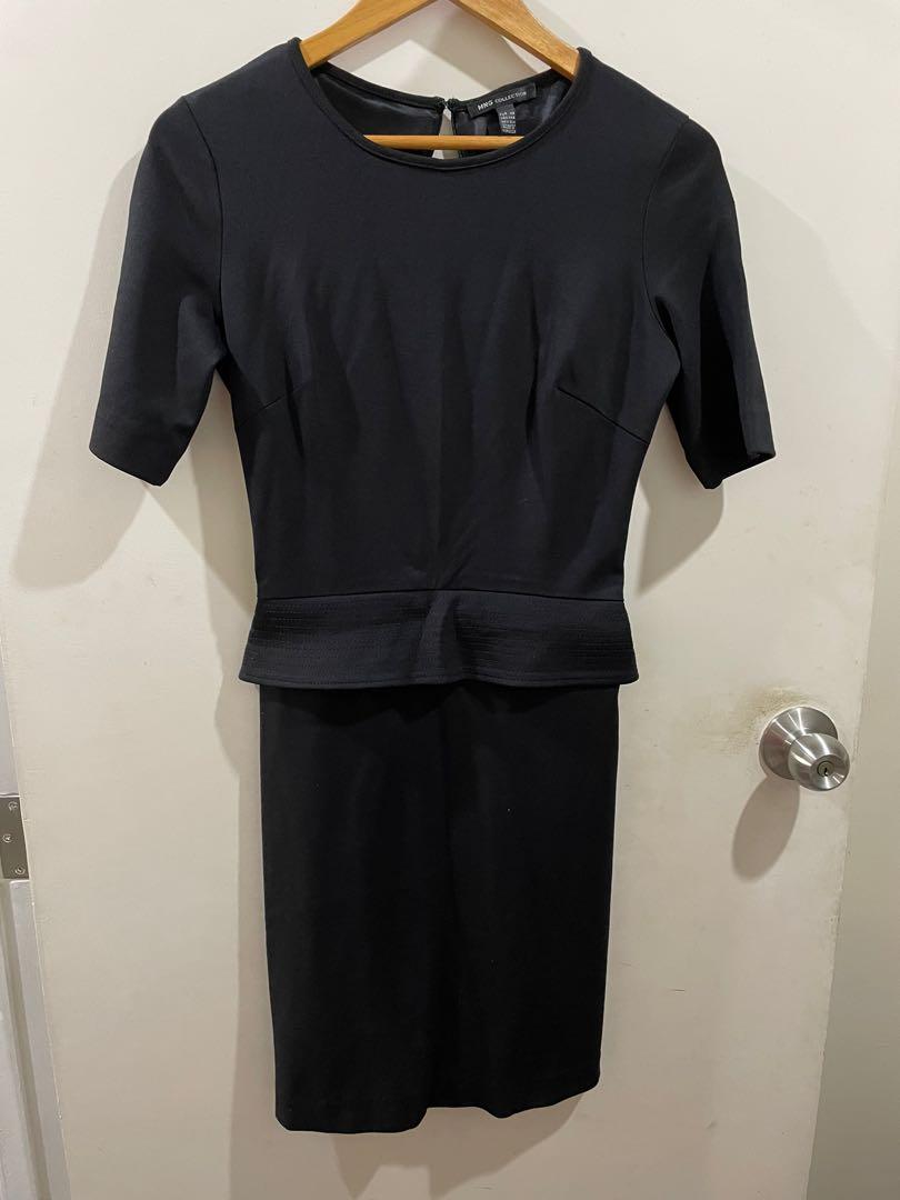 MNG collections Black Formal office dress, Women's Fashion, Dresses ...