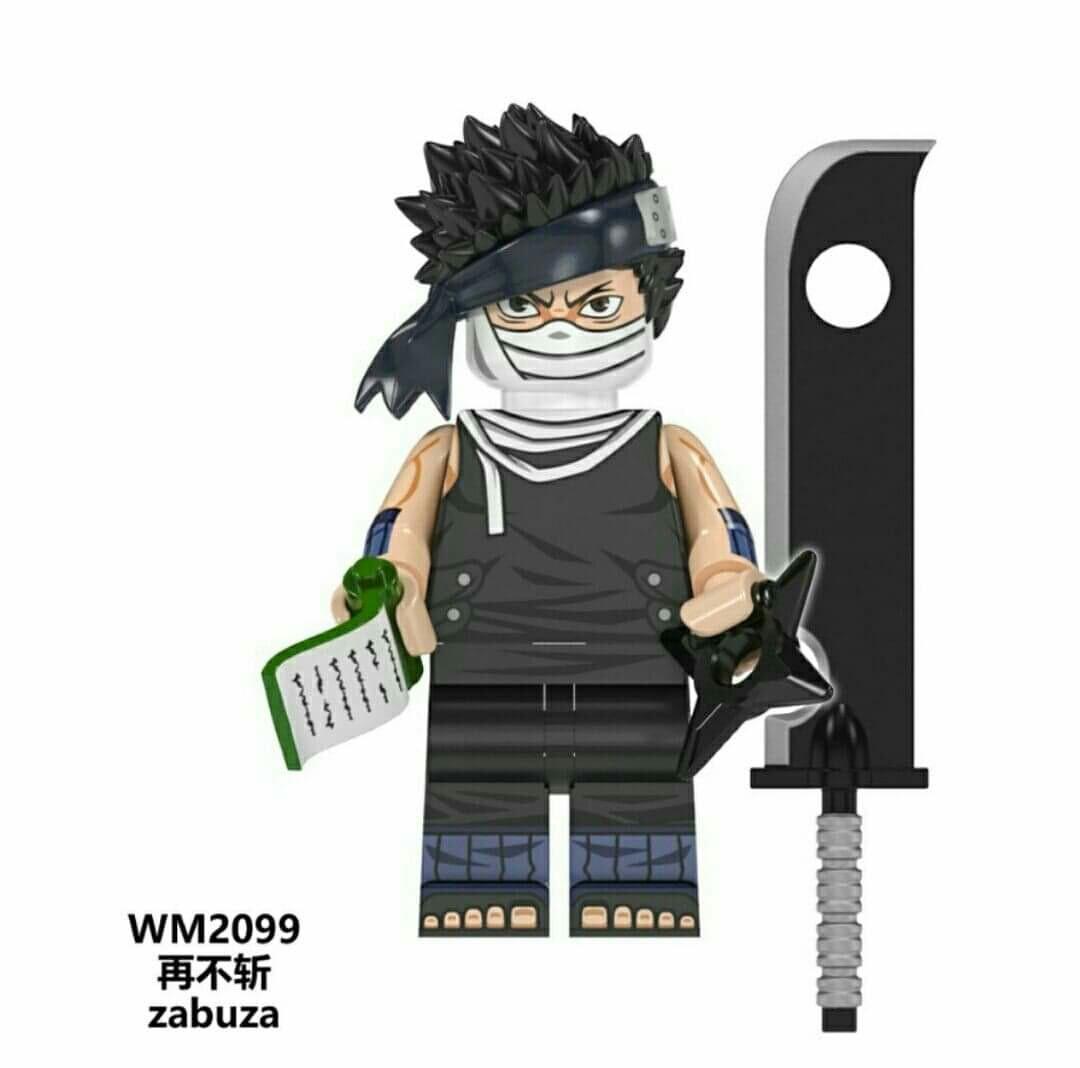 Naruto Lego Toy Minifigure Zabuza, Hobbies & Toys, Toys & Games on ...