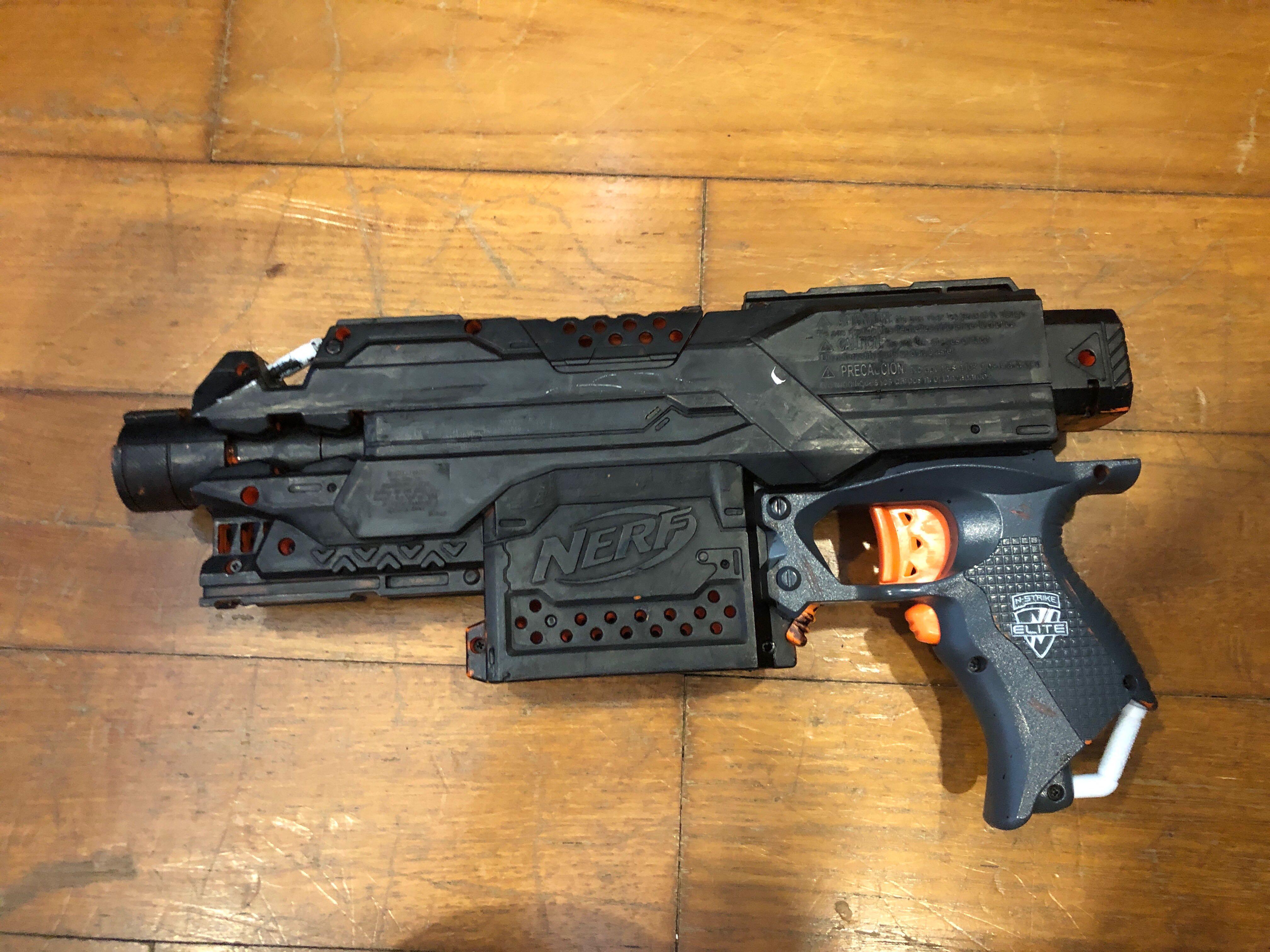 Nerf strife 2.0 modified black colour, Hobbies & Toys, Toys & Games on ...