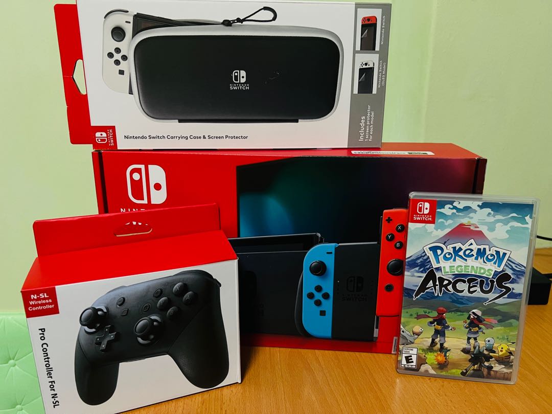 Nintendo Switch Gen 2 / Controller / Carrying Case with screen ...