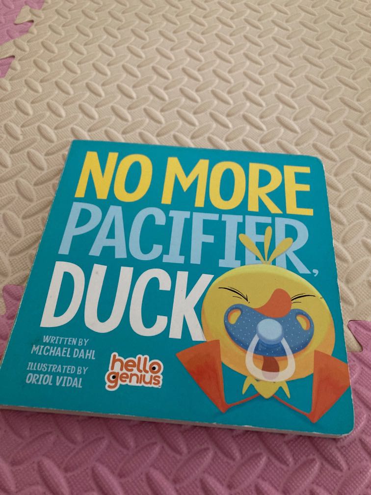 No more pacifier storybook, Hobbies & Toys, Books & Magazines, Children ...