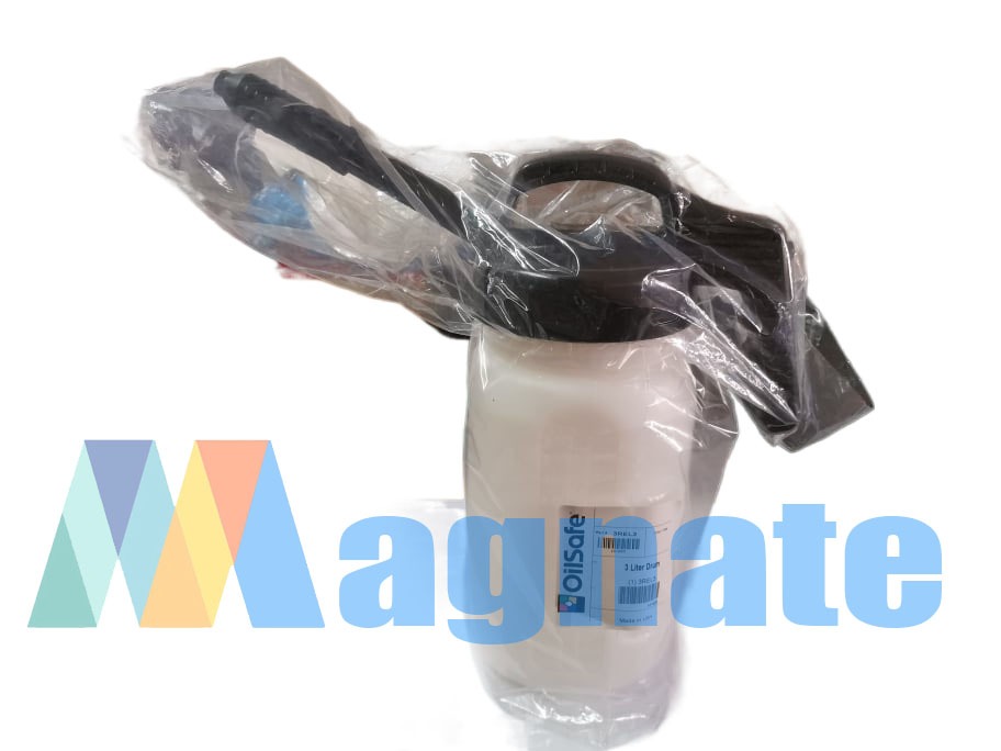 Oil Safe Plastic Container with Stretch spout lid PN: 101003 3L ...