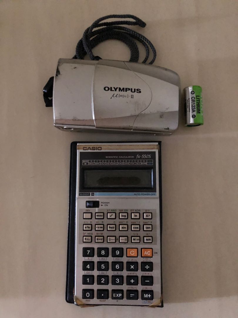 Old Camera and Calculator!, Photography, Cameras on Carousell