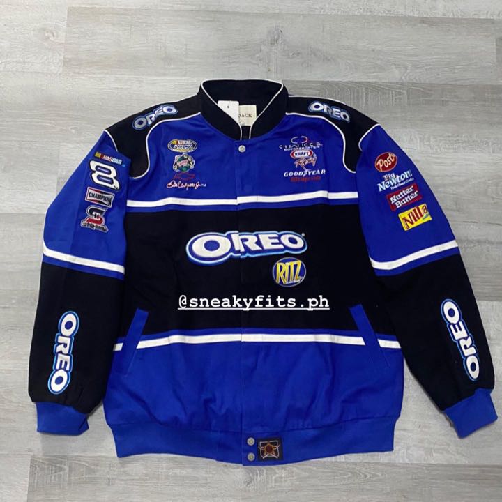 Oreo Racing Jacket, Men's Fashion, Coats, Jackets and Outerwear on ...