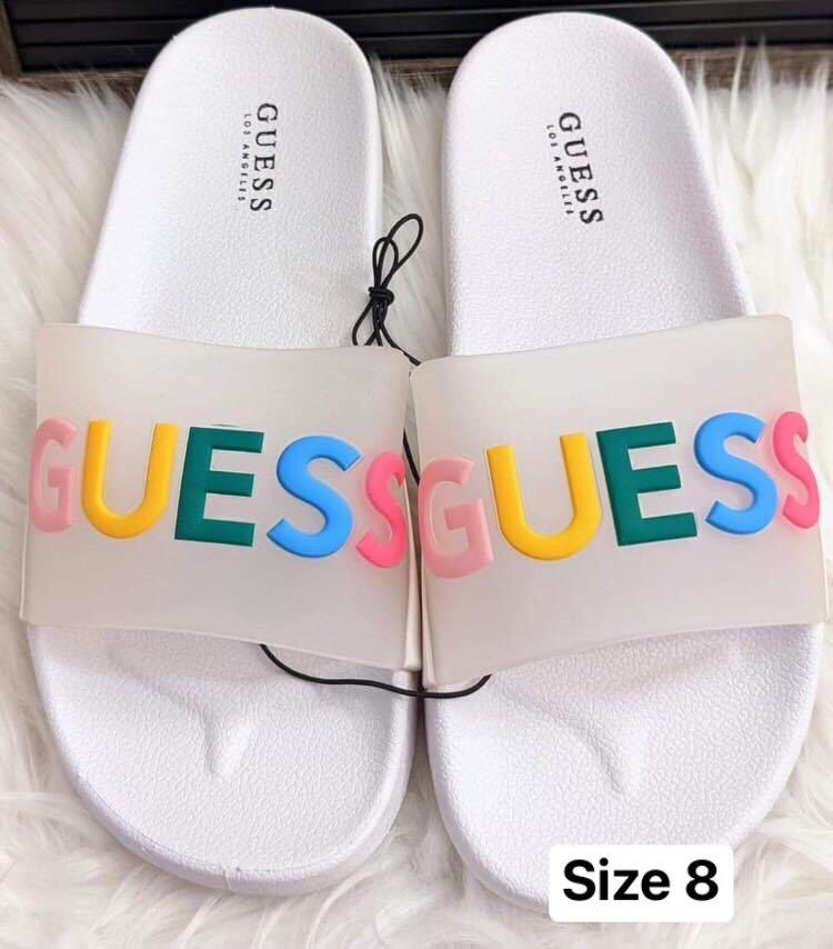 Original Guess Slippers, Women's Fashion, Footwear, Slippers and slides ...