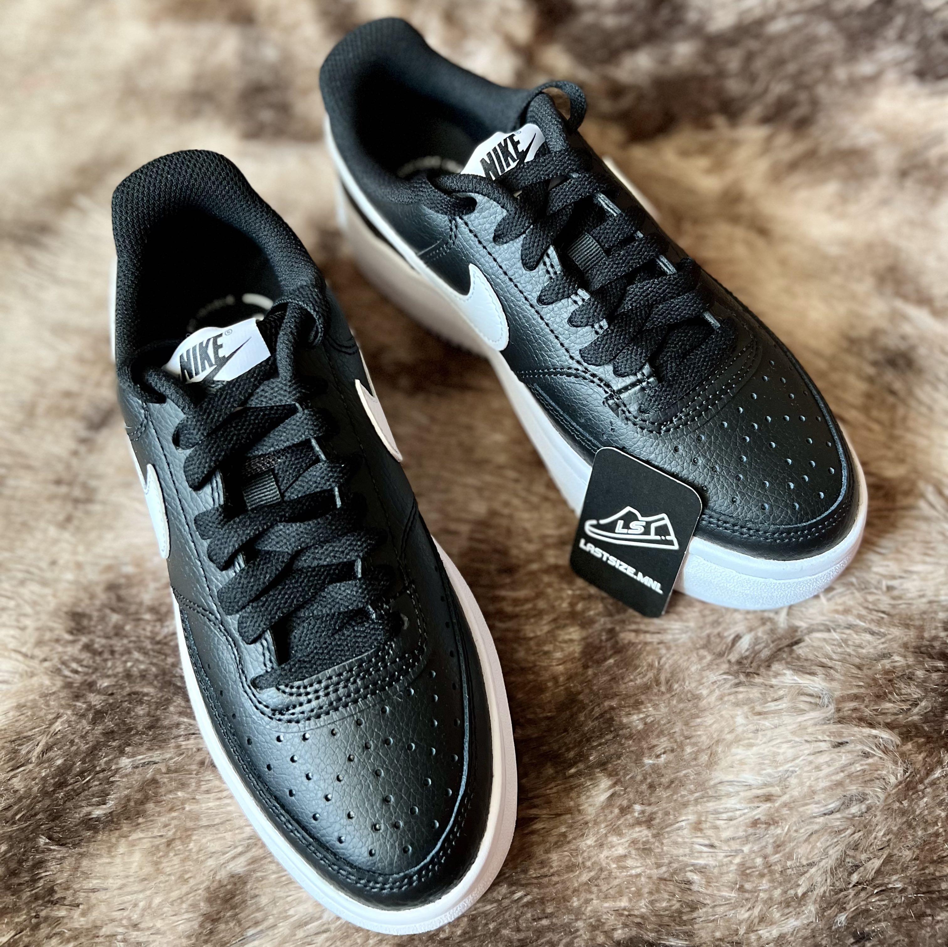 Original Nike Court Vision Alta LTR Women's Shoes | Black / White ...