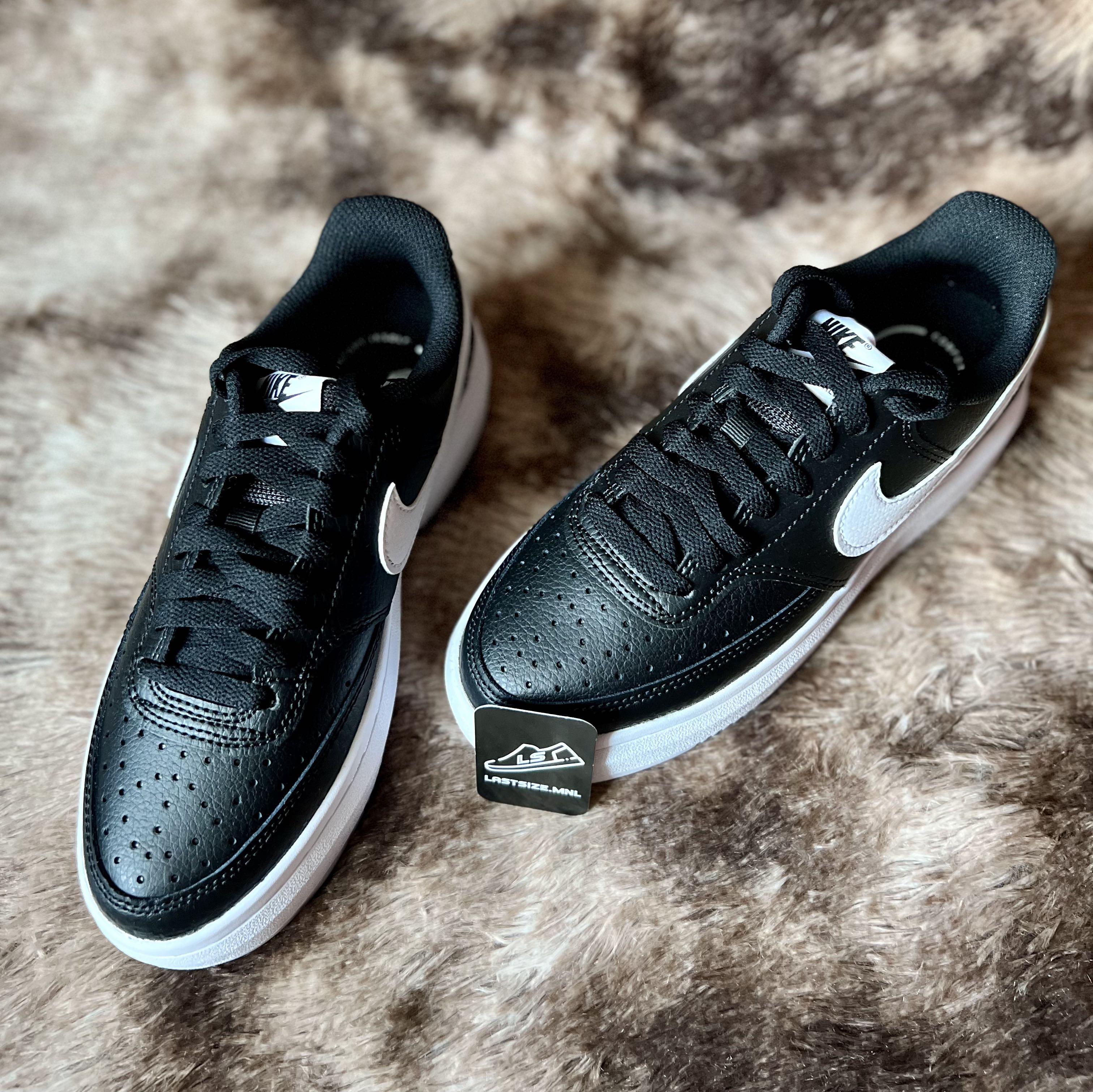 Original Nike Court Vision Alta LTR Women's Shoes | Black / White ...
