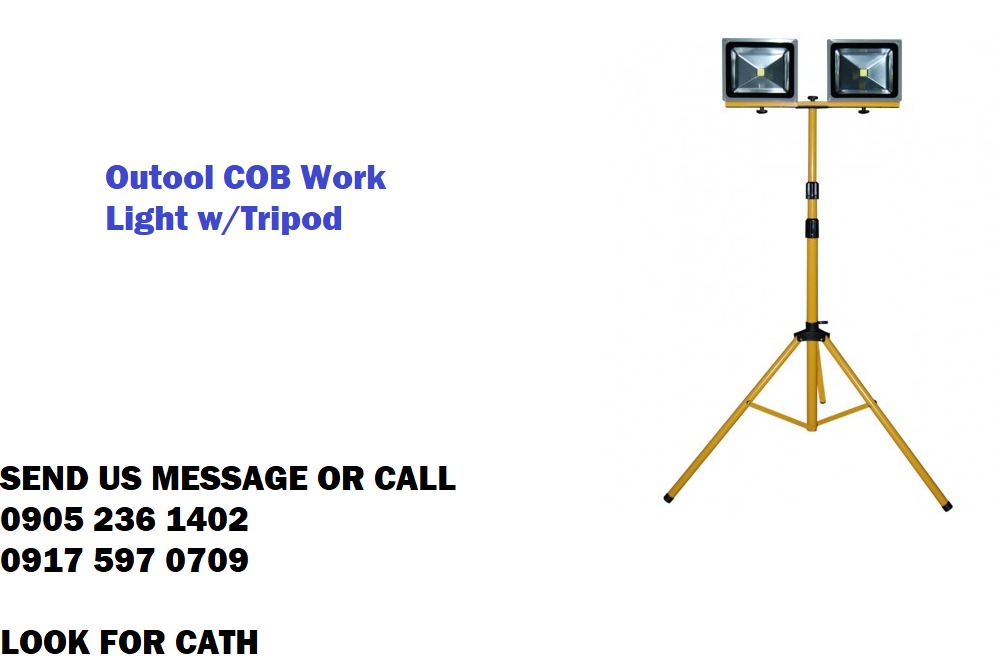 Outool COB Work Light w/Tripod, Commercial & Industrial, Construction ...