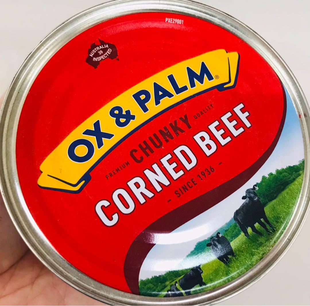 Ox & Palm Original Chunky Style Corned Beef 326g With Natural Juices ...