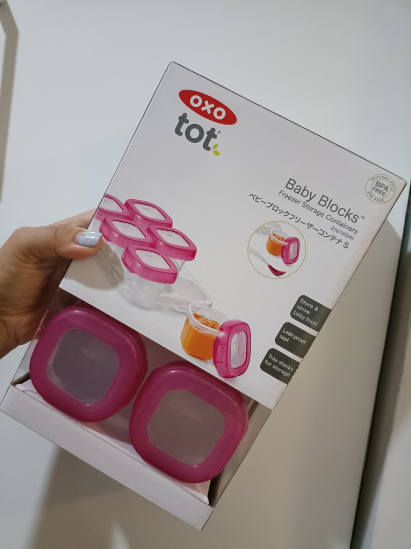 Oxo Tot Baby Blocks, Babies & Kids, Nursing & Feeding, Weaning ...