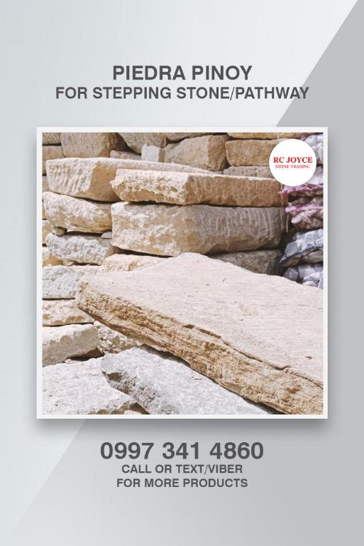 PIEDRA PINOY (for stepping stone/pathway), Furniture & Home Living ...