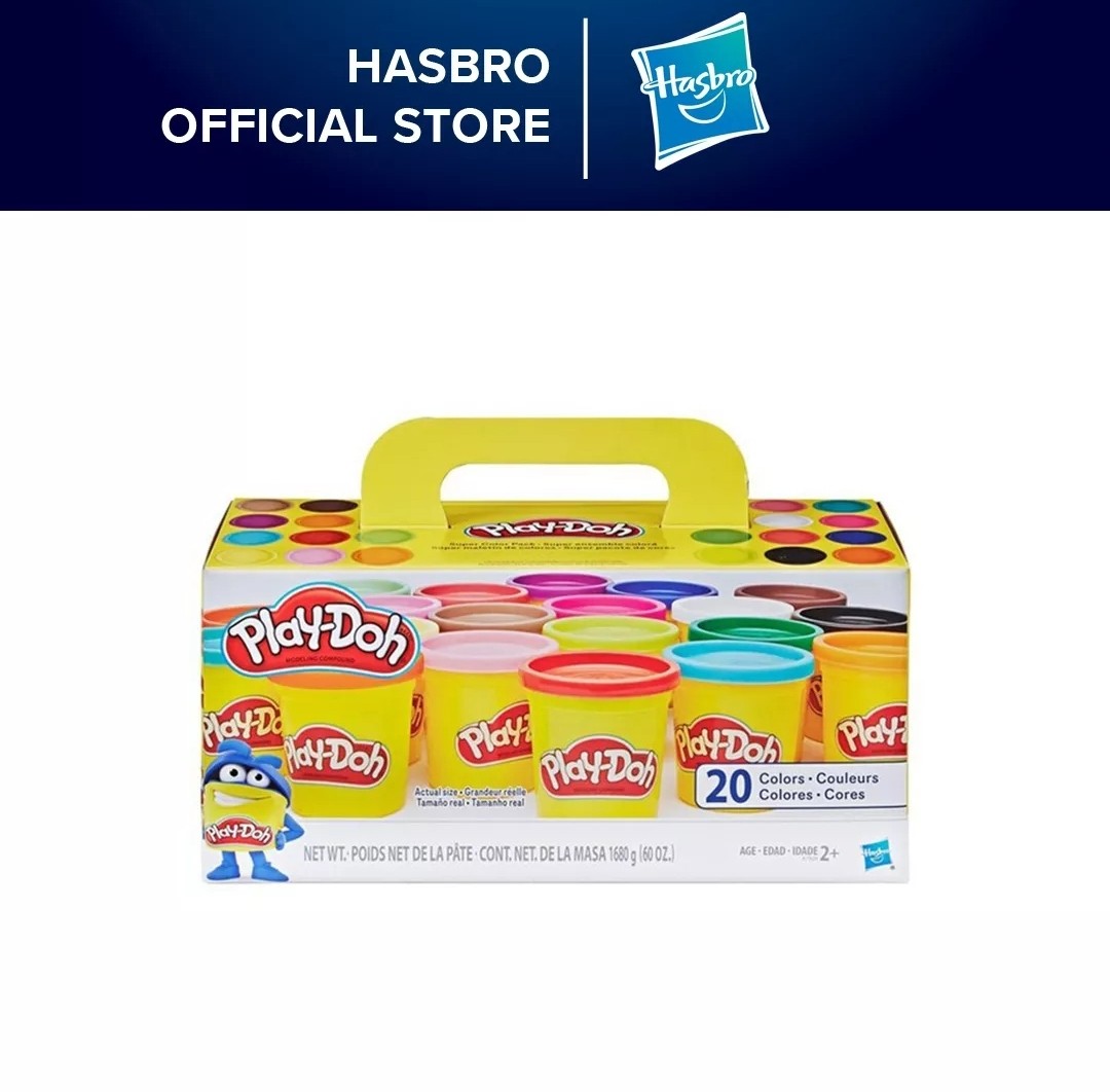 Play-doh 20 cans Super Pack, Hobbies & Toys, Toys & Games on Carousell