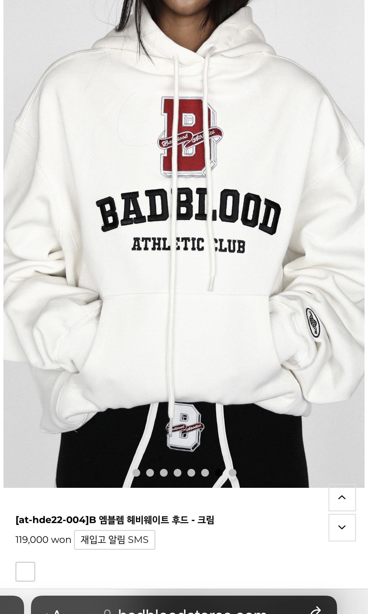 [PO] Badblood Athletics Club BCAC Hoodie, Men's Fashion, Tops & Sets ...