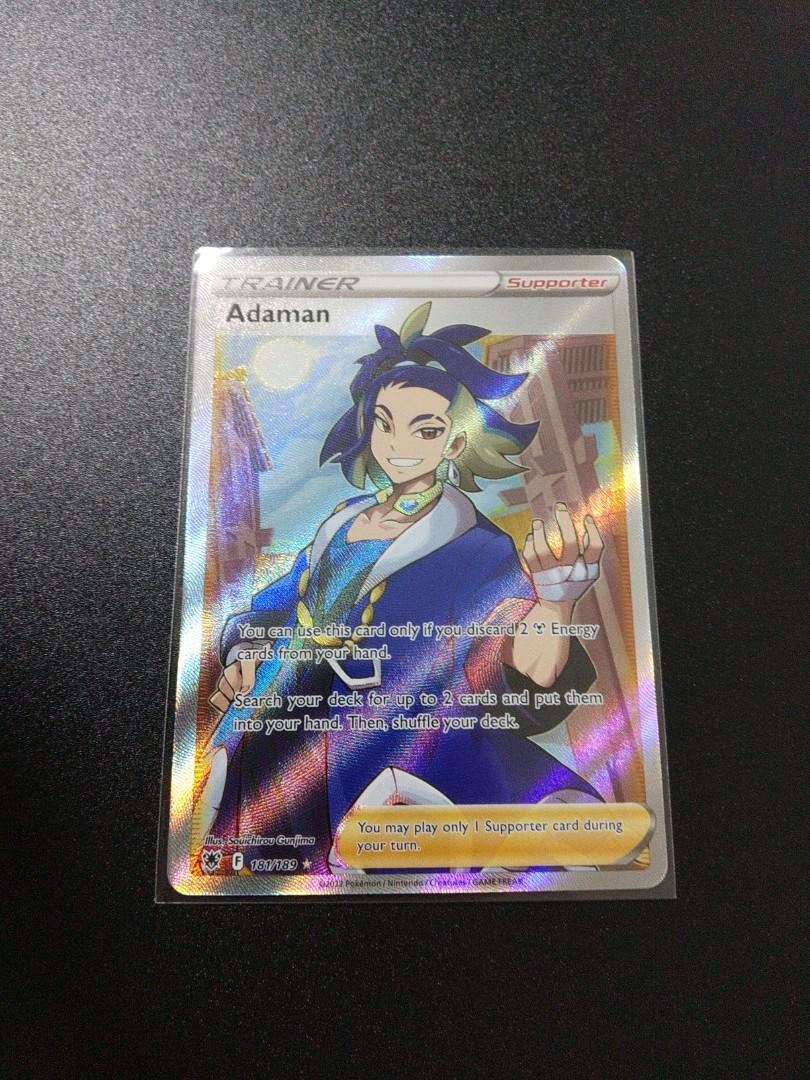 Pokemon TCG Adaman Full Art Trainer Ultra Rare - SS10 Astral Radiance ...
