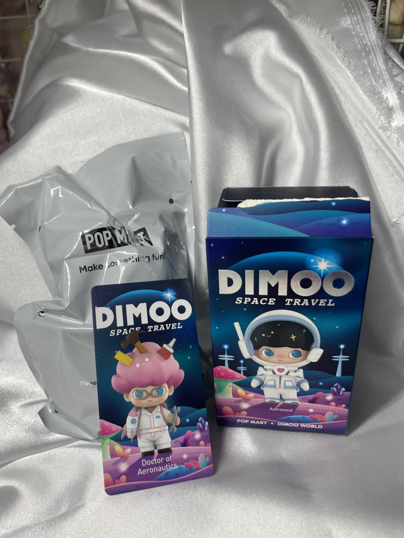 popmart dimoo space travel, Hobbies & Toys, Toys & Games on Carousell
