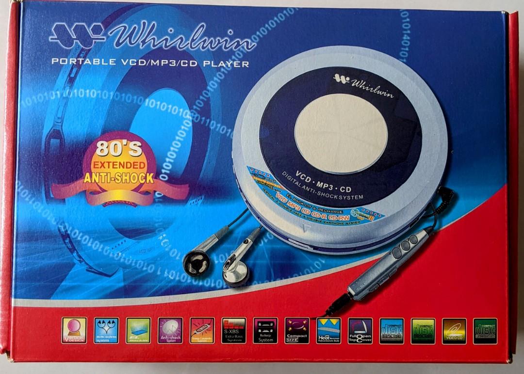 Portable VCD/MP3/CD Player, Audio, Portable Music Players on Carousell