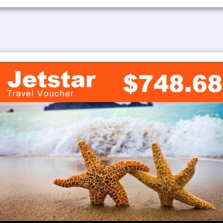 [PRICE REDUCED] Jetstar airline air ticket flight voucher scoots ...