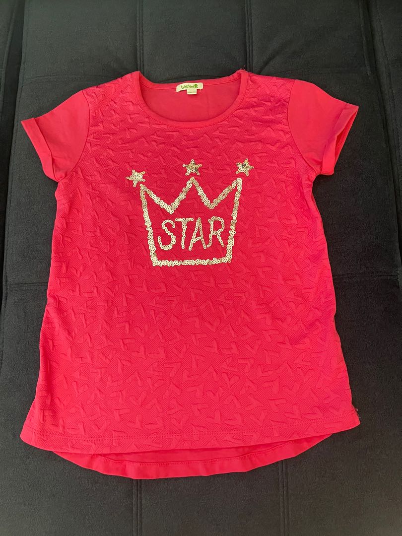 Princess pink top for girls 8-10 years old, Babies & Kids, Babies ...