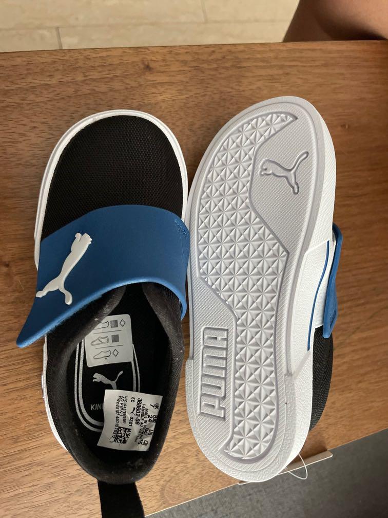 Puma sneakers for kids with tags on it, Men's Fashion, Footwear ...
