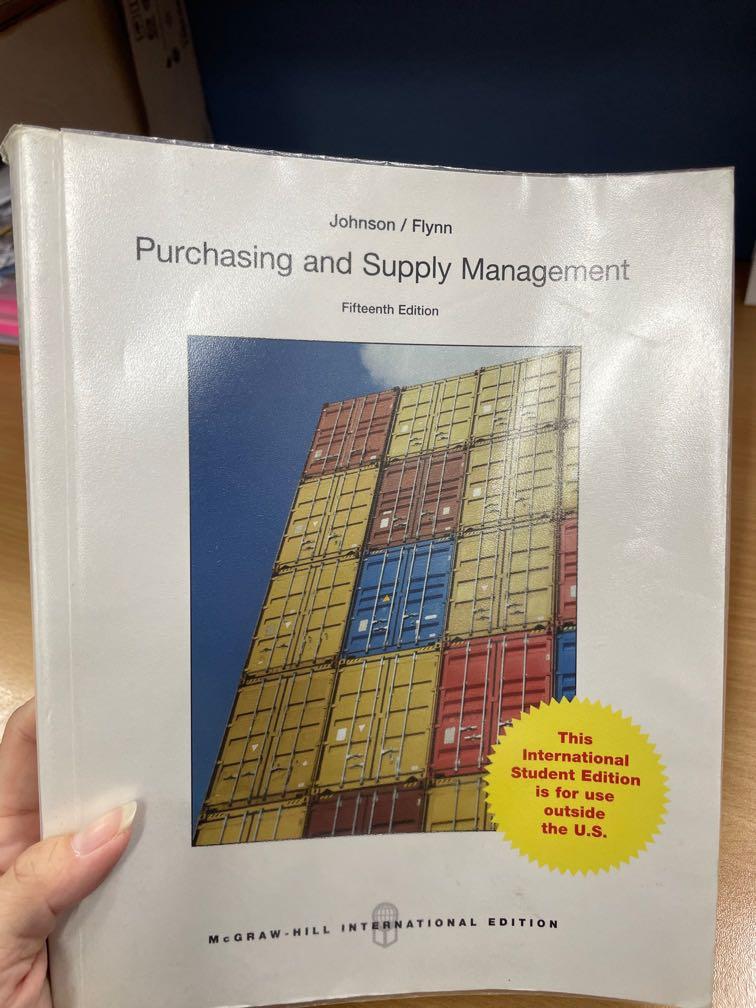 Purchasing and Supply Management 15th Ed., Hobbies & Toys, Books ...