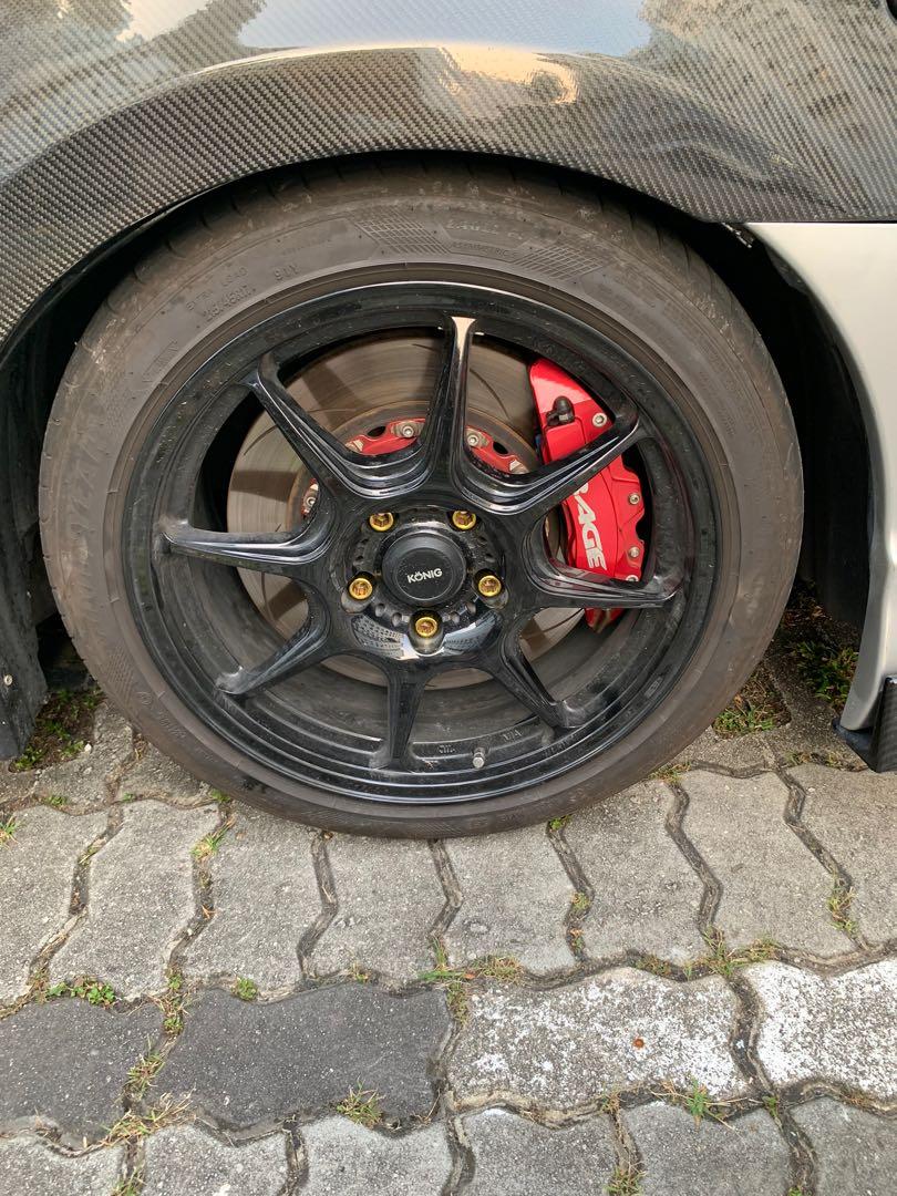 RAGE performance forged 4 pot BBK., Car Accessories, Accessories on ...